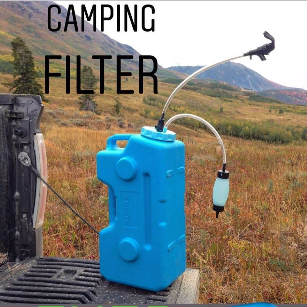 AquaBrick™ Water Filtration System - Camping Water Filter (Removes ...